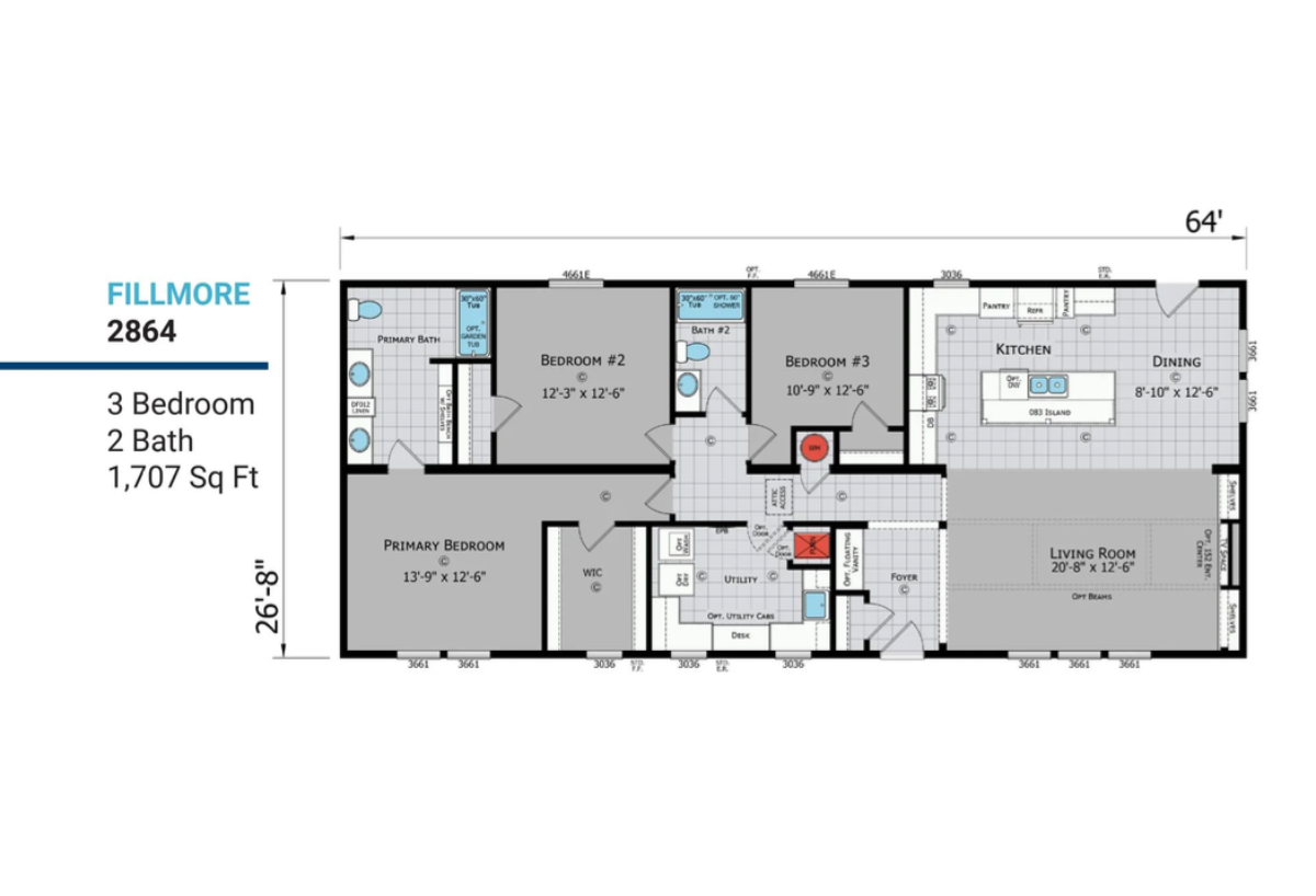 Aspire Modular Fillmore 2864 by Dutch Housing - OMHA